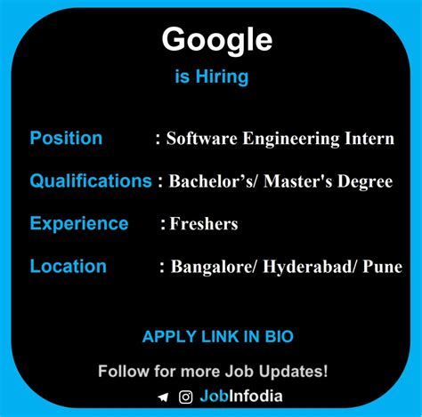 Jobinfodia Job Updates 𝘾𝙤𝙢𝙢𝙚𝙣𝙩 𝙔𝙀𝙎 𝙞𝙛 𝙮𝙤𝙪𝙧𝙚 𝙞𝙣𝙩𝙚𝙧𝙚𝙨𝙩𝙚𝙙 👉apply Link In Bio Follow