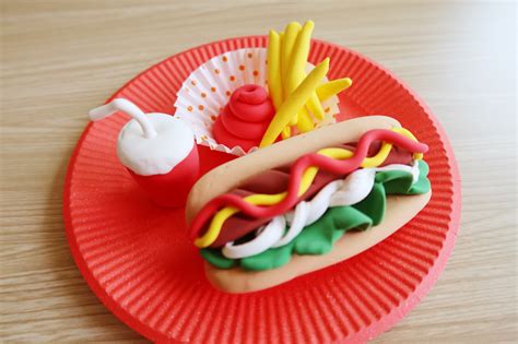 클레이 핫도그 만드는 법 클레이 요리