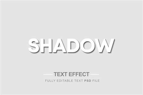 White Shadow Text Images Free Download On Freepik