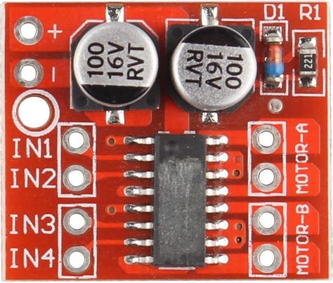 Way DC Motor Drive Module Reversing PWM Speed Dual H OFF