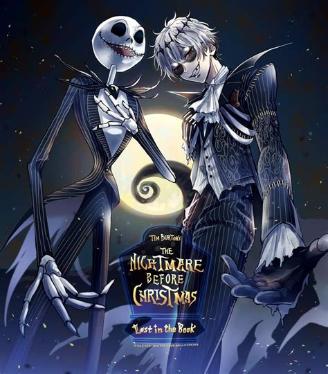 Jack Skellington And Skully J Graves Twisted Wonderland And 1 More Drawn By Kurobuta Pachiko