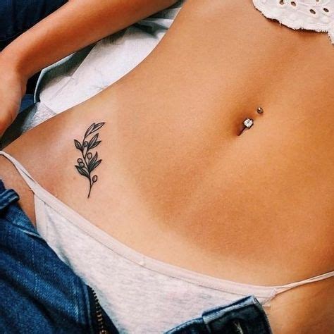 Pelvic Area Tattoos For Women