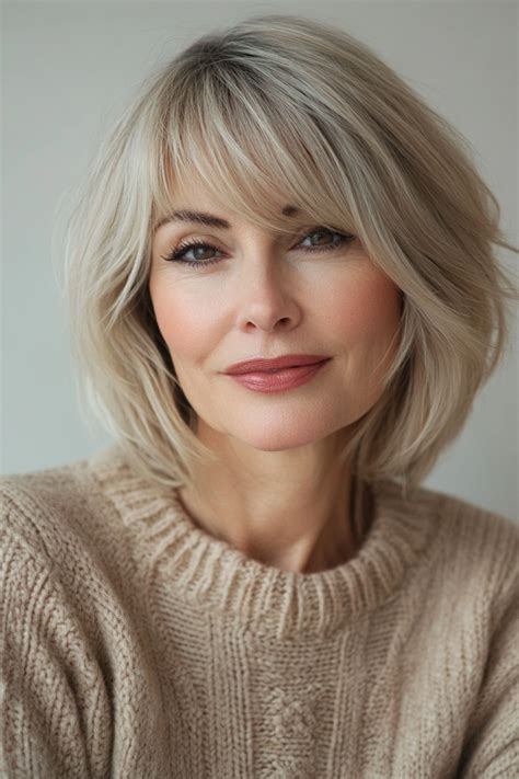 34 Stylish Hairstyles For Older Women With Thin Hair In 2024