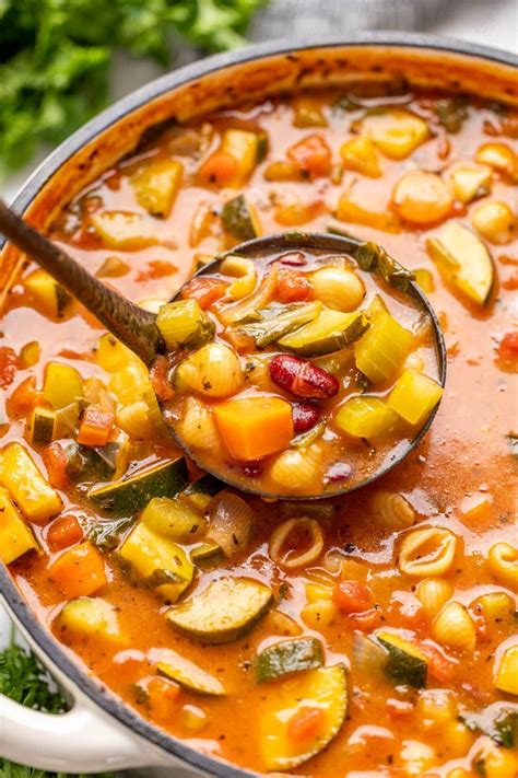 Minestrone Soup Artofit
