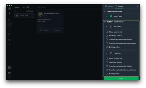 Permissions Settings Vision Docs