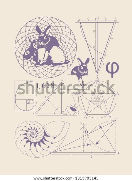 Numeric Fibonacci Sequence Intelligence Intuition Regularity Stock Vector Royalty Free