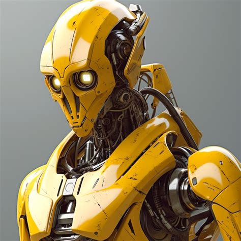premium photo visual of robot ai