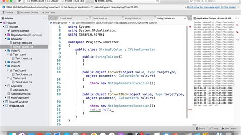 ٠٧٥ شرح Xamarin Forms باللغة العربية Ivalueconverter Example 2