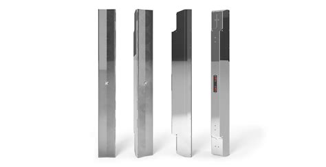 Kayman Kp102xp Stainless Steel Line Array With 4 Drivers Polished