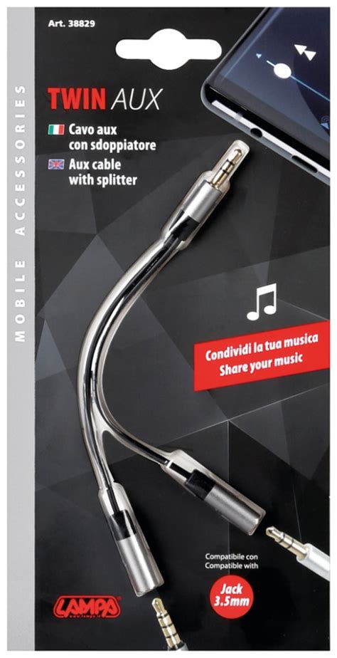 ΚΑΛΩΔΙΟ ΗΧΟΥ Jack 3 5mm 10cm ΑΠΟ ΜΟΝΟ ΑΡΣΕΝΙΚΟ ΣΕ ΔΙΠΛΟ ΘΗΛΥΚΟ Aux Splitter Silver Line