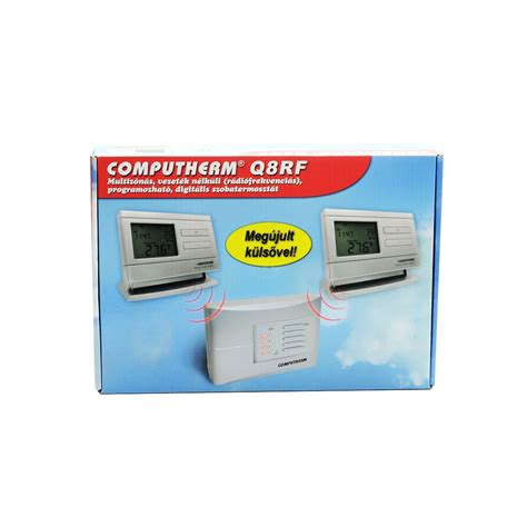 Termostat De Ambient Computherm Q8 Rf Comanda Fara Fir Wireless Programabil Pe Zone Emag Ro