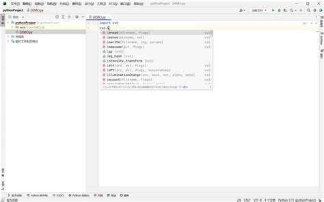 解决pycharm opencv无自动代码补全 pycharm代码补全 CSDN博客