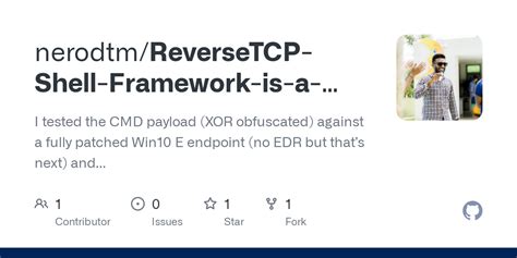 Github Nerodtmreversetcp Shell Framework Is A Lightweight C2 Powershell Script I Tested The