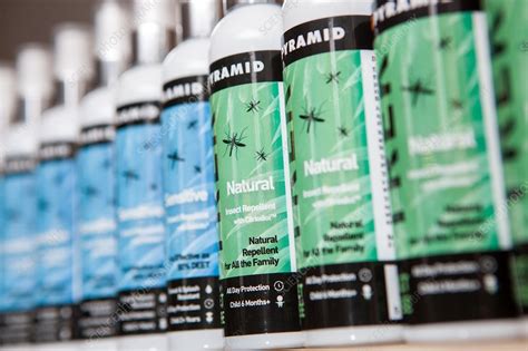 Mosquito Repellent Production Stock Image C Science Photo Library