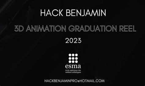Benjamin Hack On Linkedin Hack Benjamin Graduation Reel 2023