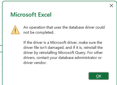 Solved An Operation That Uses The Database Driver Could N Microsoft Fabric Community