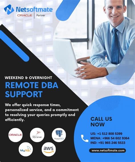 Netsoftmate On Linkedin Netsoftmate Weekend Overnight Database Management Database Support…