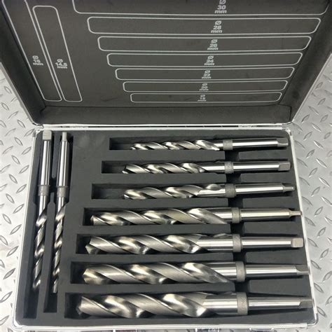 Optimum Mt2 Morse Taper Drill Bit Set Redfoxmachinery