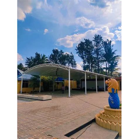 Function Hall Tensile Fabric Structure Pvc Material 800 Gsm Waterproof Dome Shaped Fireproof