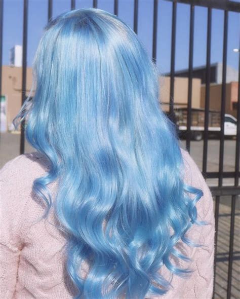 Sky Blue Hair Pastel Blue Hair Arctic Fox Hair Color