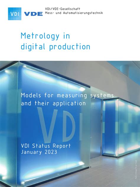 vdi statusreport metrology in digital production pdf computing