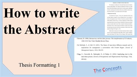 1 How To Write An Abstract In APA Style YouTube