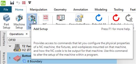 Add Setup