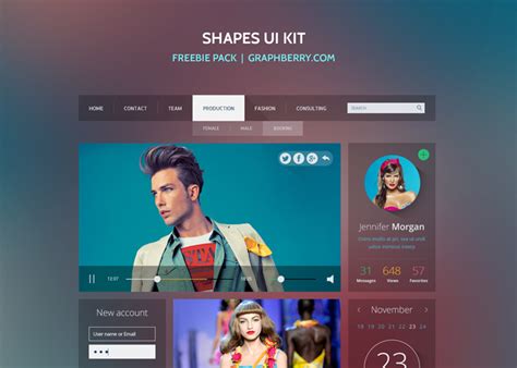 Free Shapes Ui Kit Free Shapes Ui Kit
