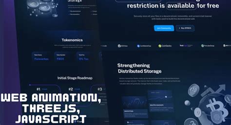 Do Web Animation With Threejs Webgl Three Js 3d Animation Javascript By Matahdan Fiverr