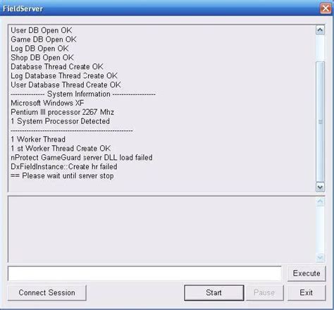 HELP Field Server Error RaGEZONE MMO Development Forums