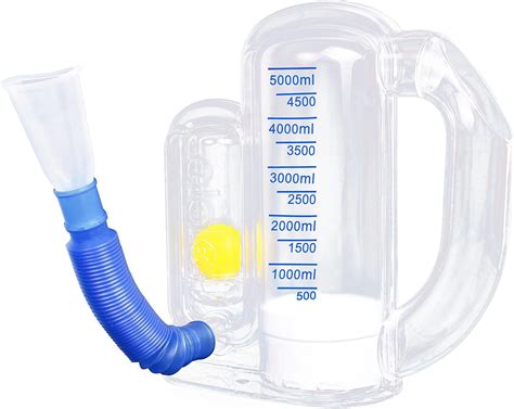 Incentive Spirometer Adult Breathing Exercise Device For Lungs Deep Breathing