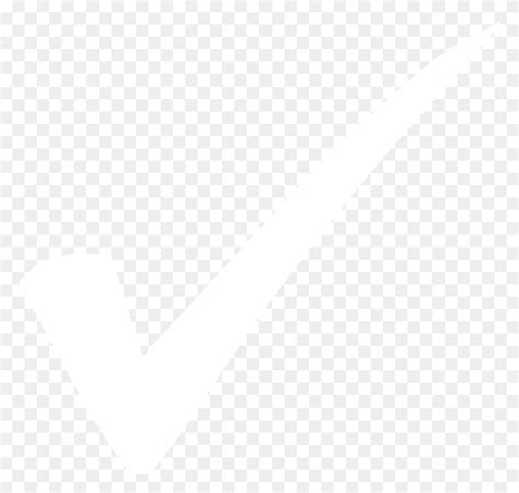 Галочка белая Png без фона