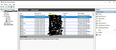 Failover Cluster Wont Get An Ip Address Using Storage Space Direct Cloud Computing And Saas