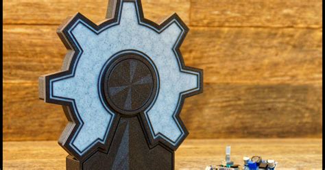 Open Source Hardware Logo Led Lamp By Tgsparky77 Download Free Stl Model