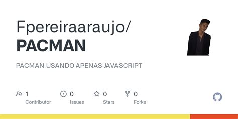 Github Fpereiraaraujopacman Pacman Usando Apenas Javascript