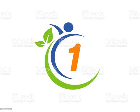 편지 에 인간의 건강 로고 1 편지 1 건강 관리 로고 템플릿 의료 로고 템플릿 벡터 일러스트레이션 건강 진단에 대한 스톡 벡터 아트 및 기타 이미지 Istock