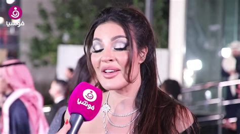 نادين نجيم تلمح لتعرضها للحسد قبل حفل جوي أوردز وعن خطيبها حدا