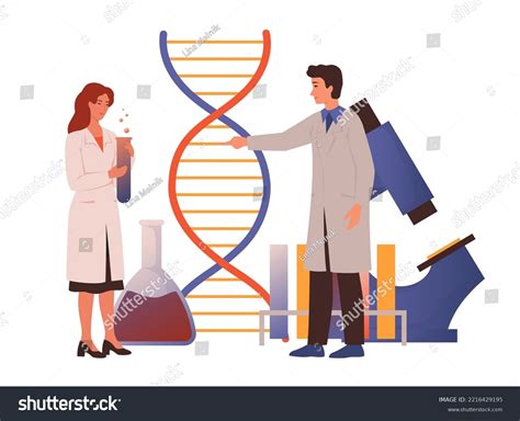 Concept Dna Analysis Genetic Test Examination Stock Vector Royalty Free 2216429195 Shutterstock
