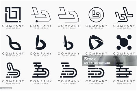 창조적 인 문자 B 로고 벡터 디자인 번들 영감의 집합입니다 0명에 대한 스톡 벡터 아트 및 기타 이미지 0명 3 3가지 개체 Istock