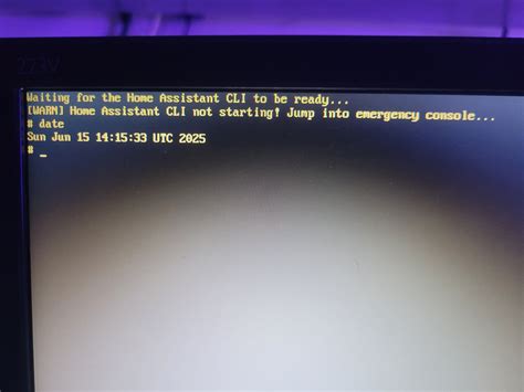 Home Assistant Cli Not Starting Jump Into Emergency Console Home Assistant Green Page 2