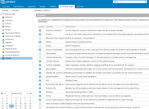 ¿cómo Implementar Zimlets A Nuestro Zimbra Btactic Open Sourceandcloud Solutions