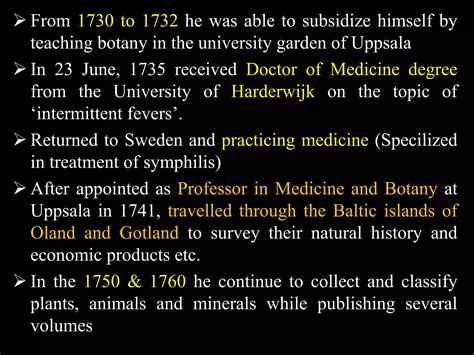 Artificial Classification System Carolus Linneaus Ppt