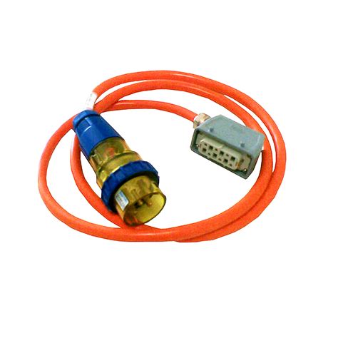 Wavecom Instruments Wcm T3ph52l 3 Phase 5 Pin 20amp Mains Supply Lead