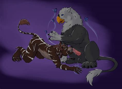 Rule 34 2014 Anthro Anthro On Feral Avian Balls Charr Claws Duo