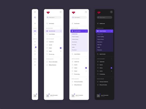 Navigation Design Dribbble By Robin Holesinsky