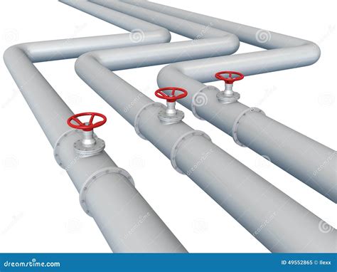 Gas Or Oil Pipeline Stock Illustration Image 49552865