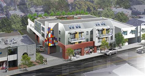 Small Mixed Use Building Fully Framed On Westwood Boulevard Urbanize La