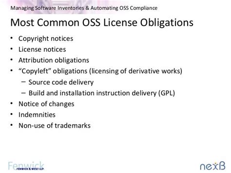 Managing Software Inventories And Automating Open Source Software Compl