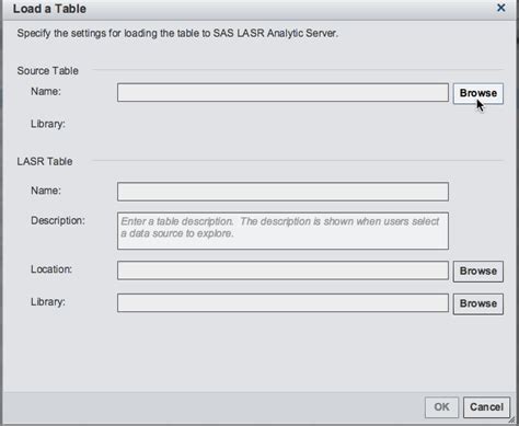 How To Loading Data In Sas Visual Analytics Manually Loading A