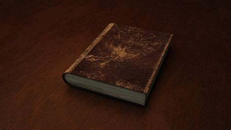 Old Book From Asset Model Turbosquid 2047483